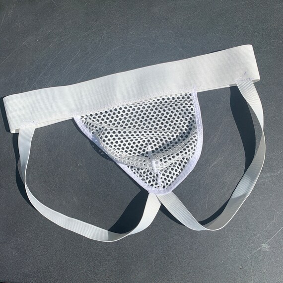 White Mesh Jock Strap - Etsy