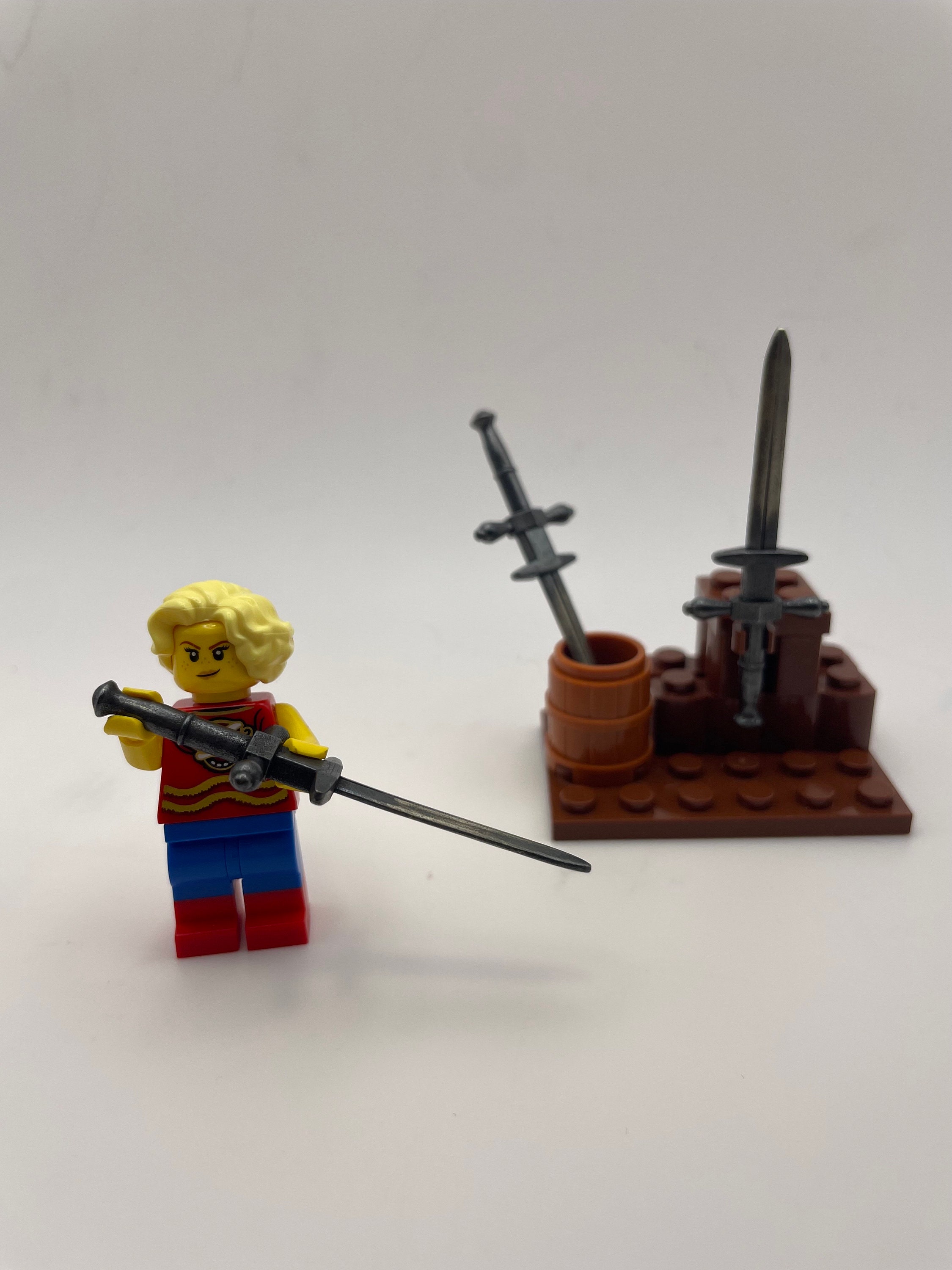 Metal Minifig Two Hand Sword, the Great Sword, Compatible to All ...