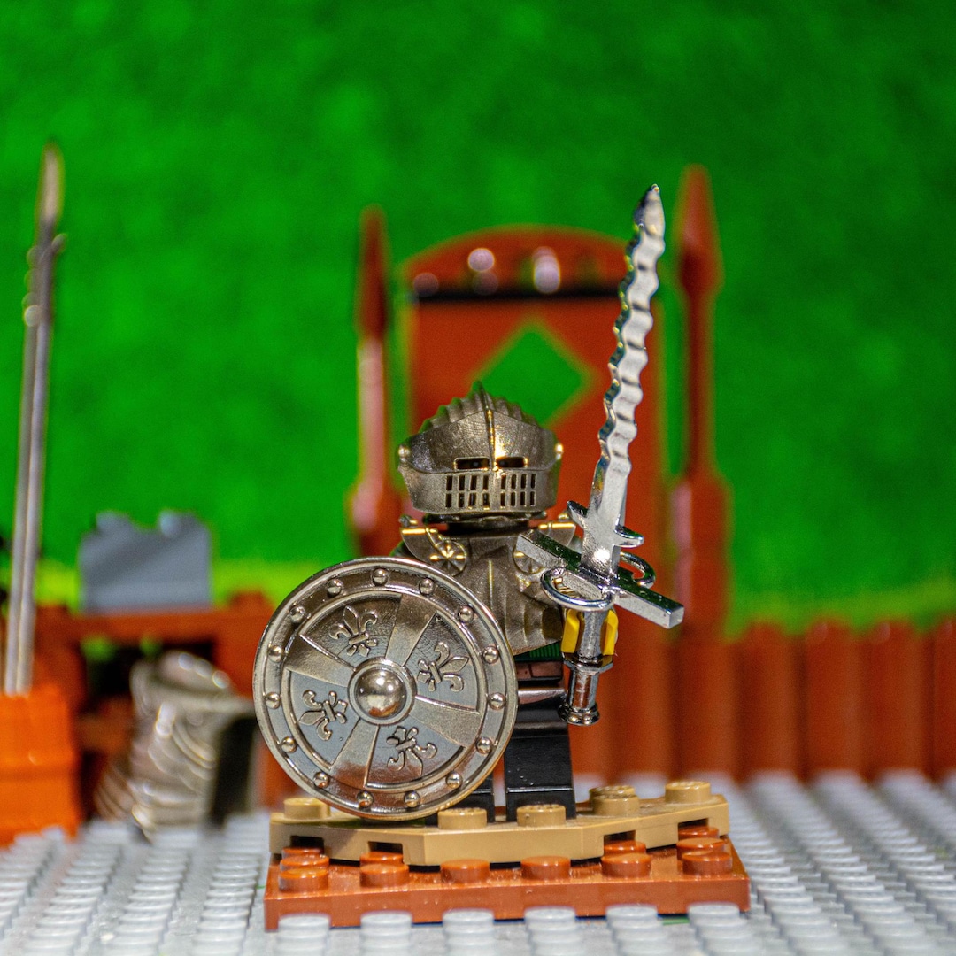 Armet Knight Armor Set - Handmade Solid Brass Armor, Compatible to All ...