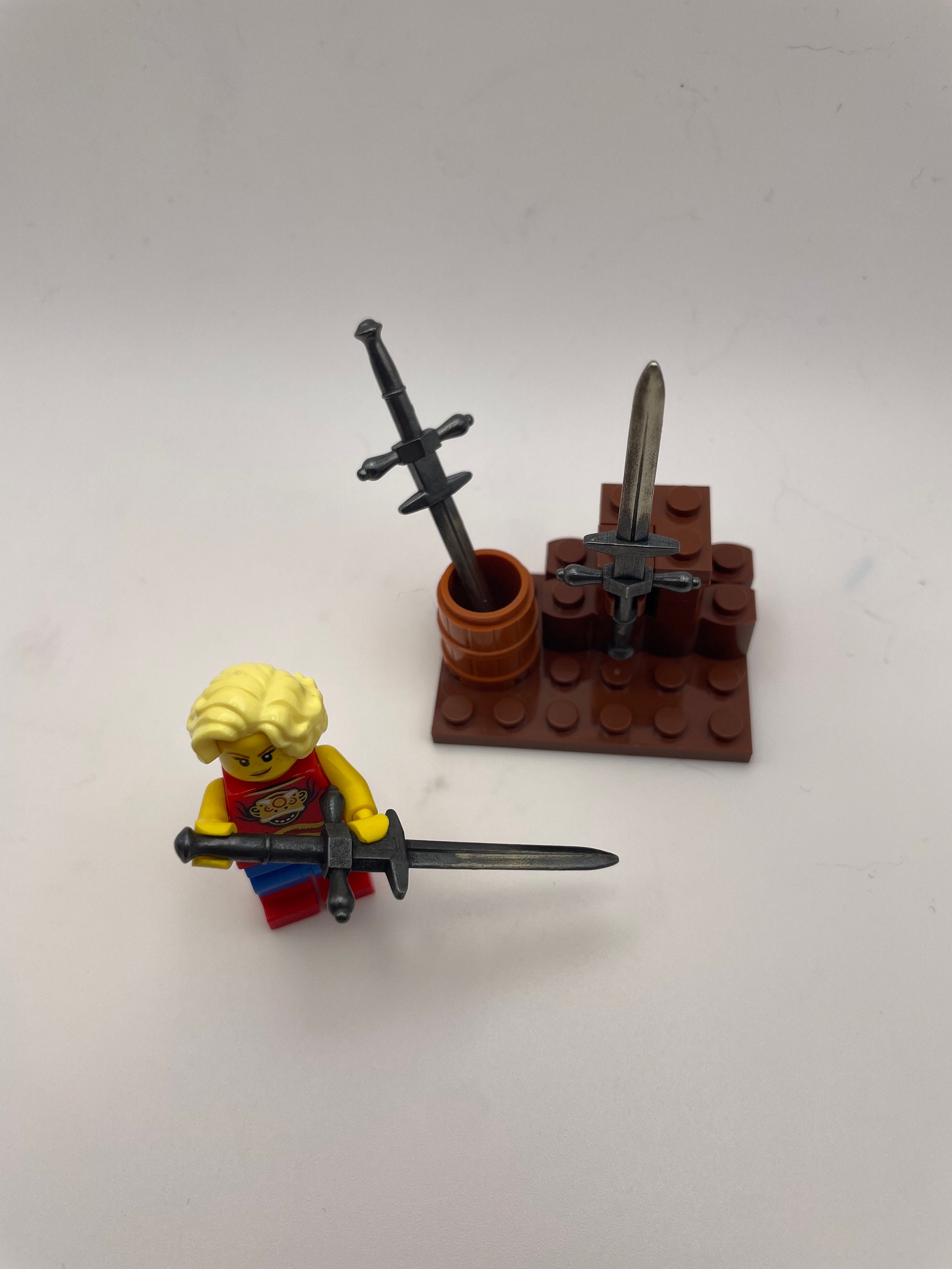 Metal Minifig Two Hand Sword, the Great Sword, Compatible to All ...