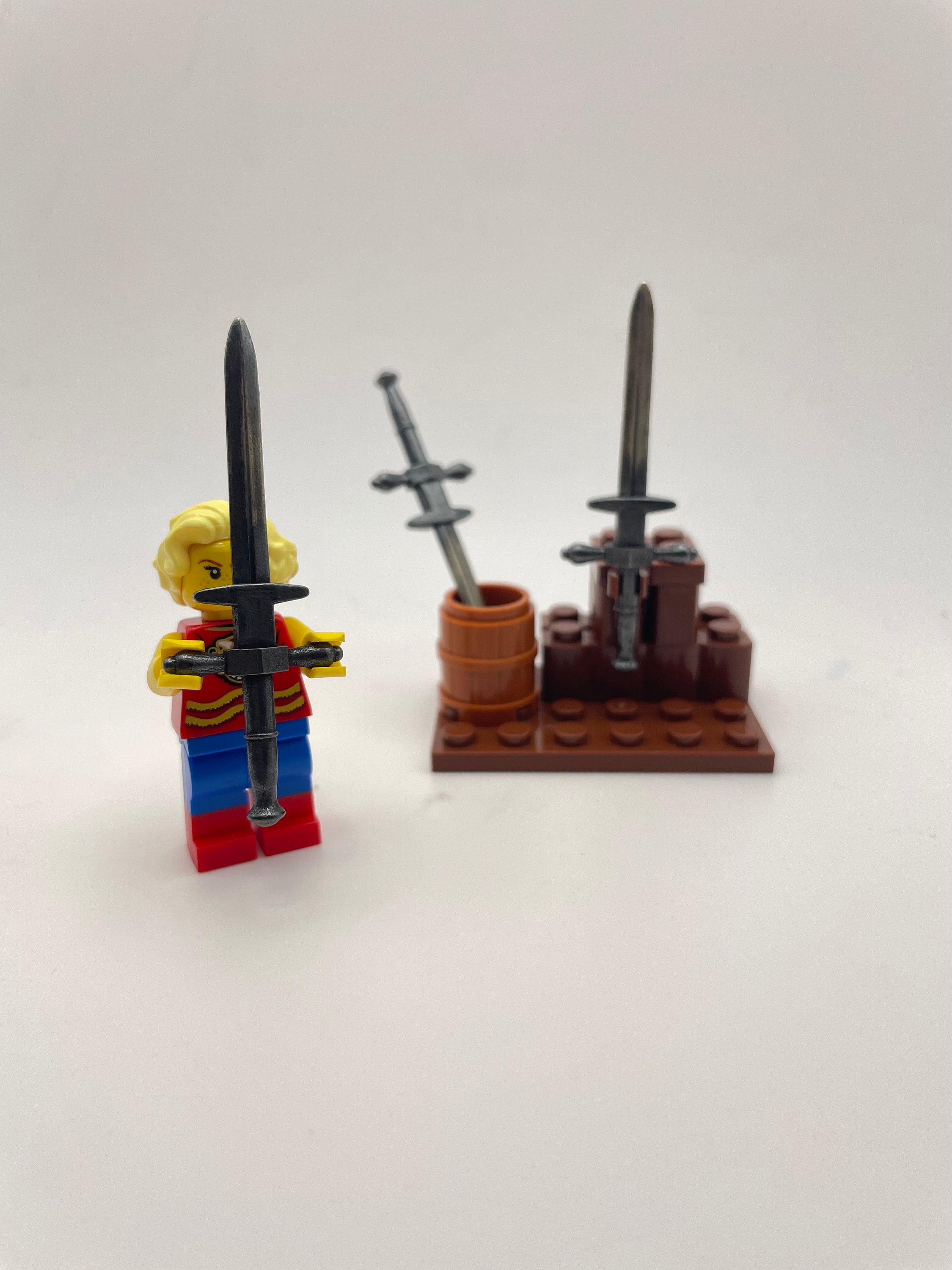 Metal Minifig Two Hand Sword, the Great Sword, Compatible to All ...