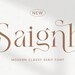 Saignh Font, Display Font, Vintage Cricut Font, Font Bundle for Cricut, Groovy Font, Farmhouse ...