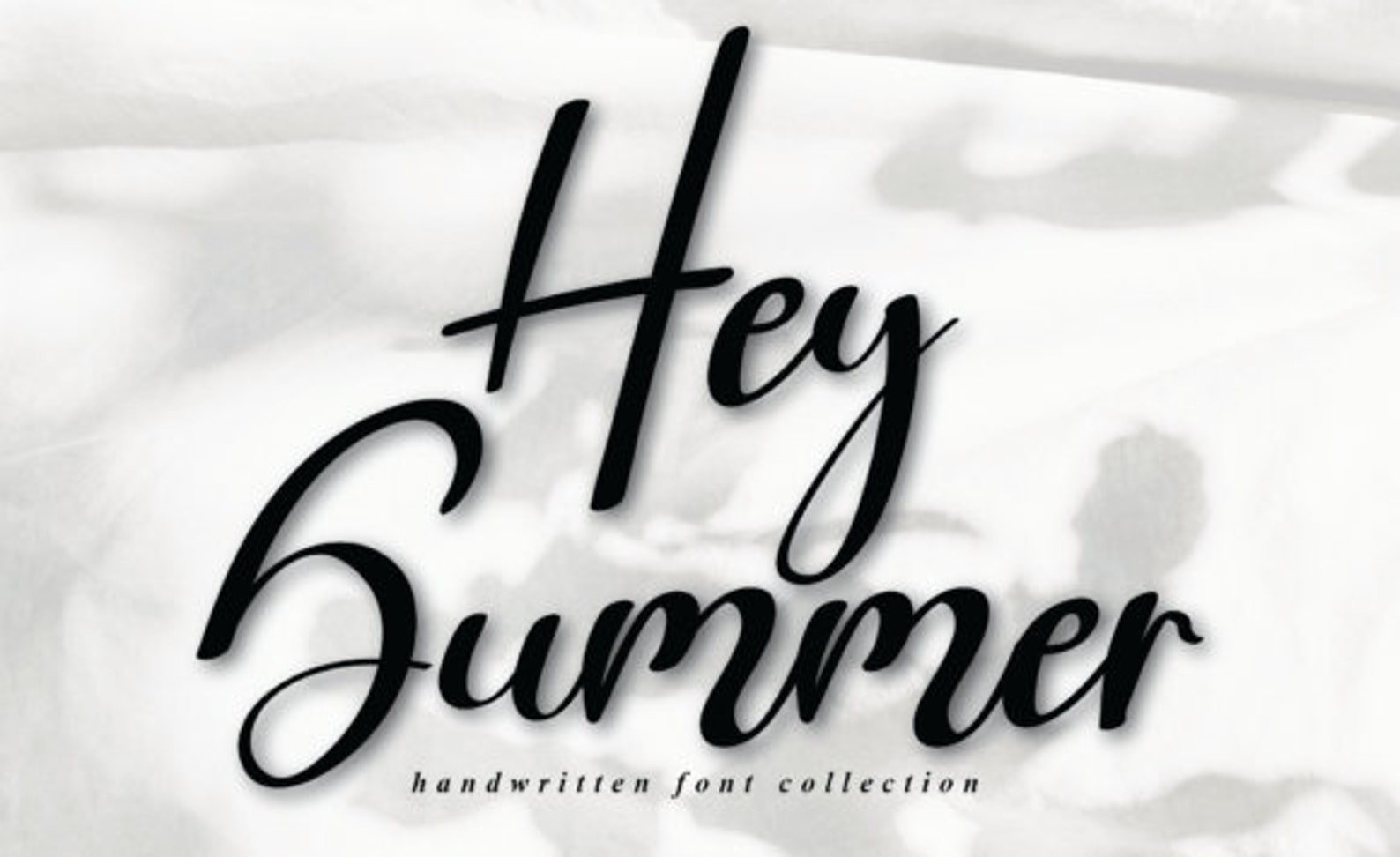 Hey Summer Font, Script Font, Retro Font, Vintage Font, Beautiful Font ...
