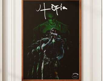 Travis Scott Concert Poster - Etsy