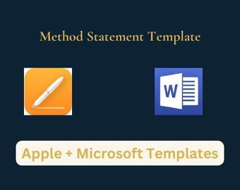 Risk Assessment and Method Statement Word Template - H&S Editable ...