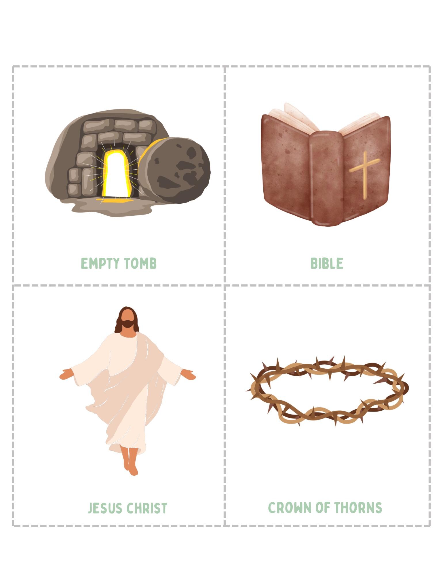 Easter Scavenger Hunt Bible Scavenger Hunt for Easter Bible Games ...