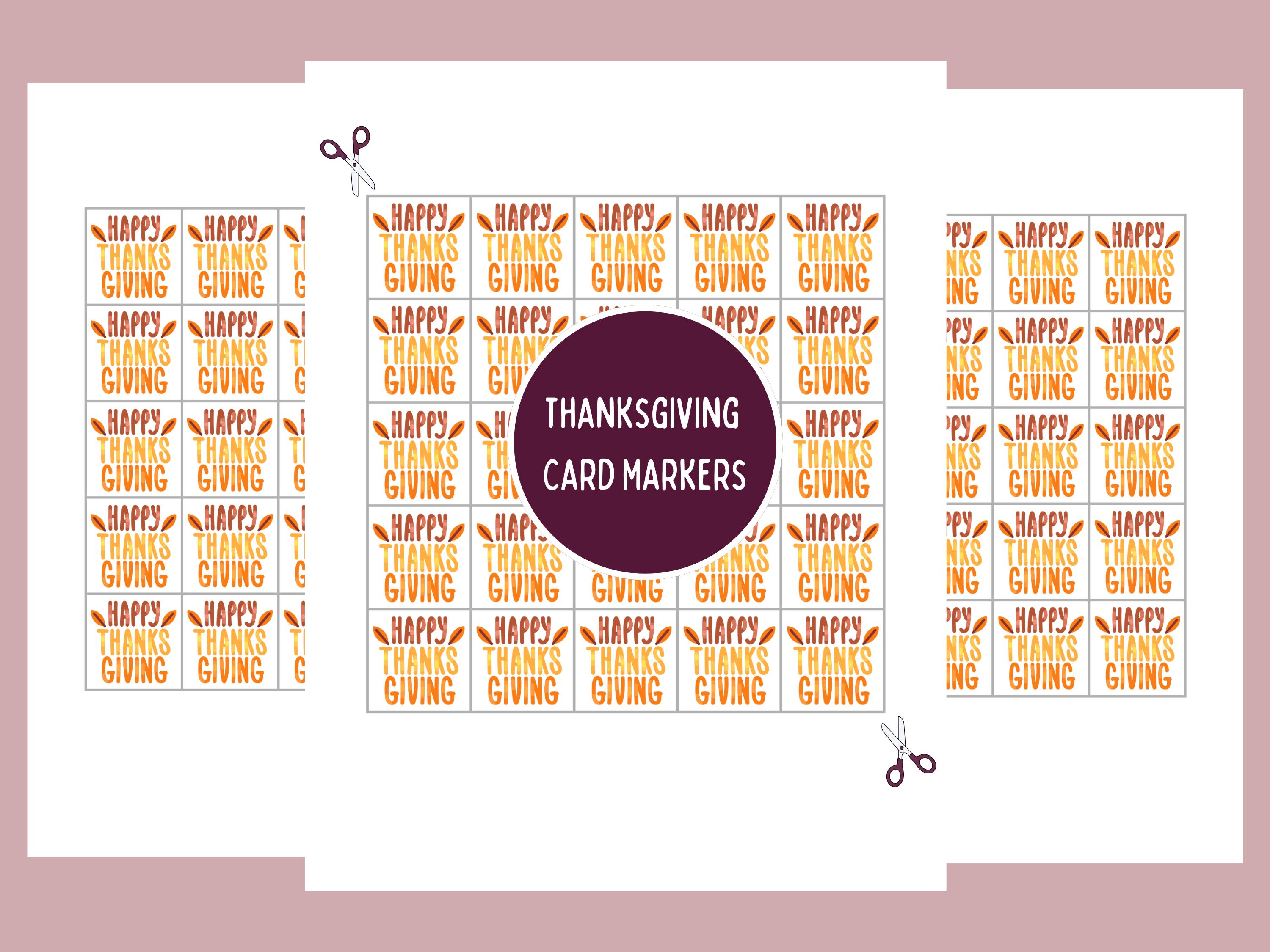 Thanksgiving Bingo: 50 Printable Cards, Fall Activity, Thanksgiving ...