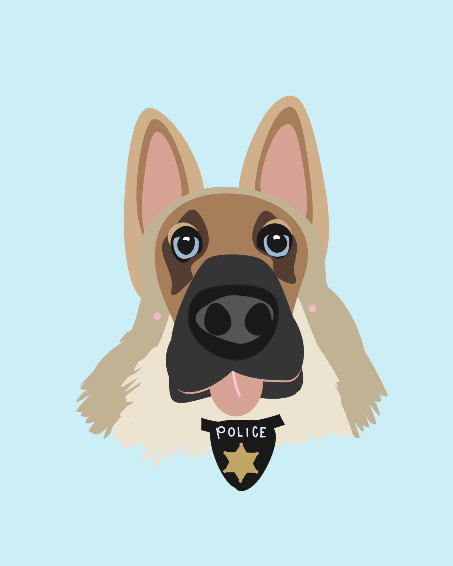 Hero Dogs Print: Playroom Art, First Responders (digital Download) - Etsy
