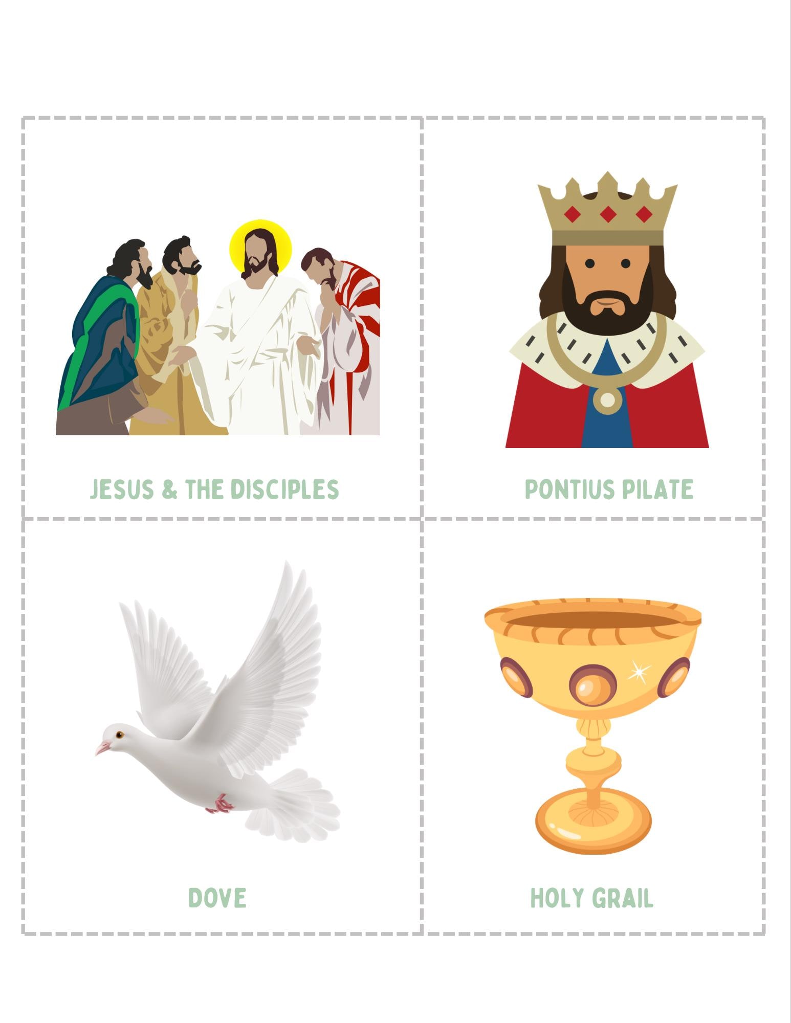 Easter Scavenger Hunt Bible Scavenger Hunt for Easter Bible Games ...