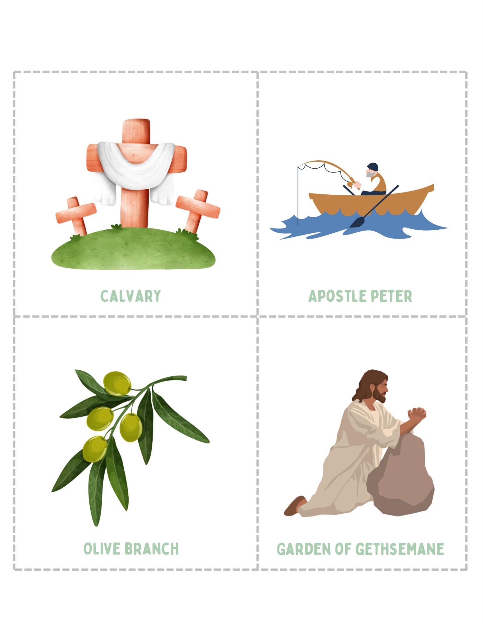 Easter Scavenger Hunt Bible Scavenger Hunt for Easter Bible Games ...