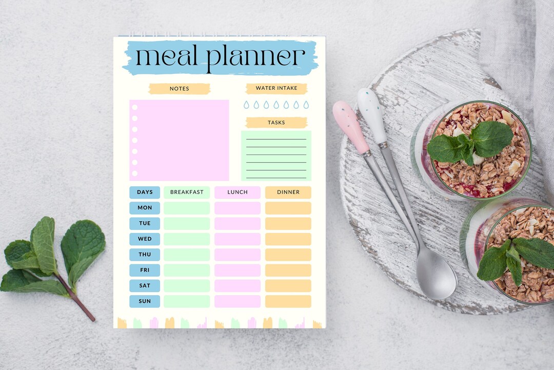 Ultimate Meal Planning Kit: Menu Planner, Grocery List, and Food Diary ...