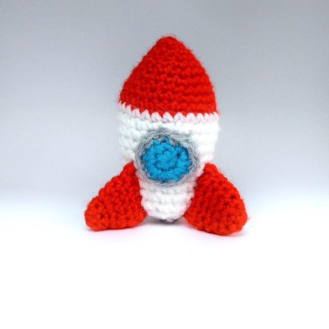 Space Rocket Easy Crochet Pattern , Amigurumi Mini Space Crochet PDF ...