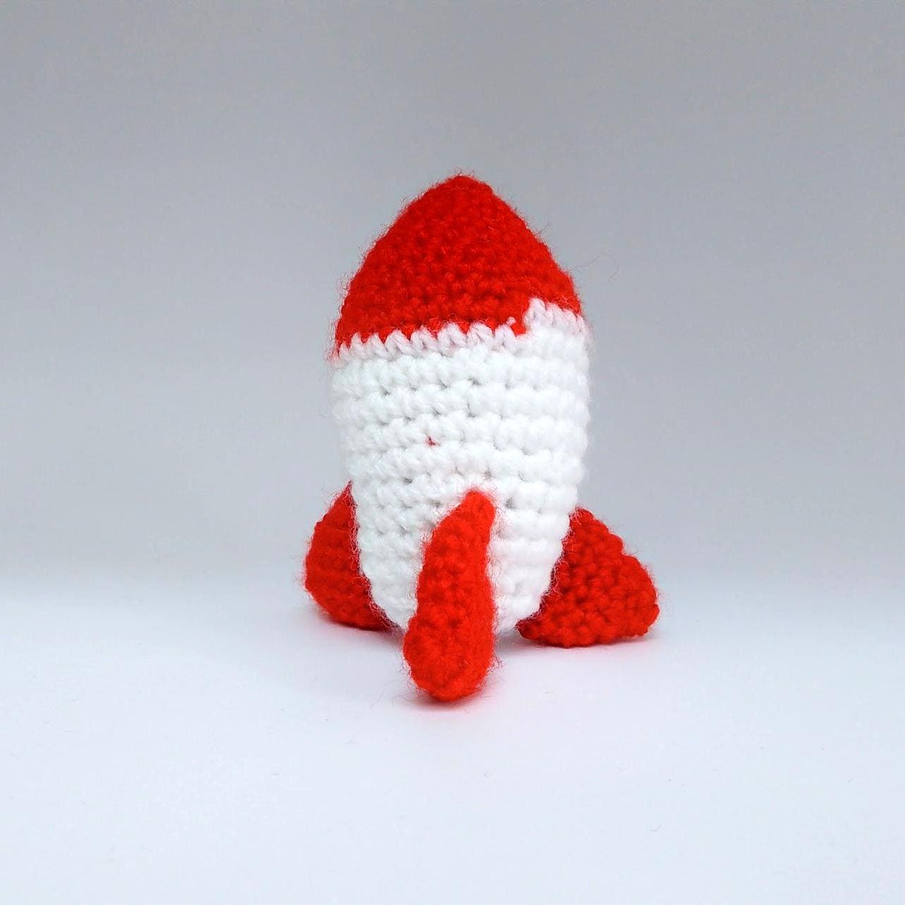 Space Rocket Easy Crochet Pattern , Amigurumi Mini Space Crochet PDF ...