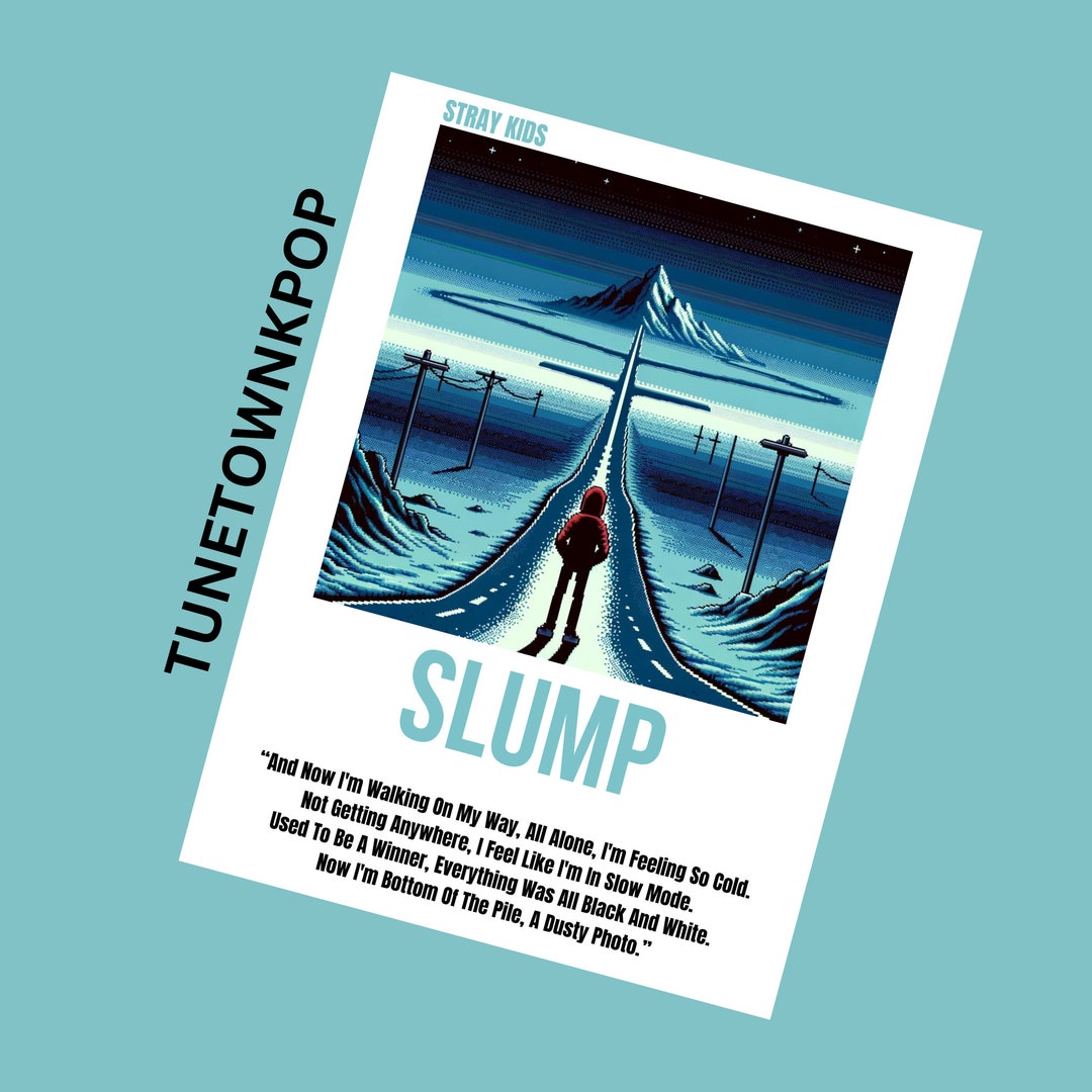 STRAY KIDS slump Wall Print Aesthetic Kpop Decor - Etsy