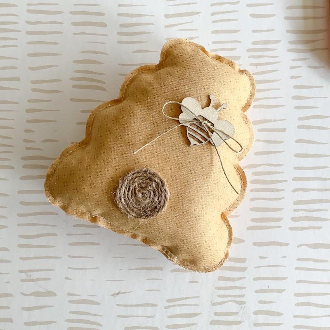 Fabric Beehive Sewing Tutorial: Bowl Filler Pattern (PDF) - Etsy