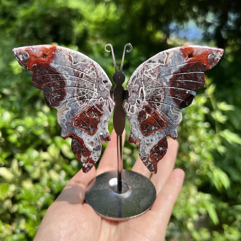 Agate Butterfly - Etsy