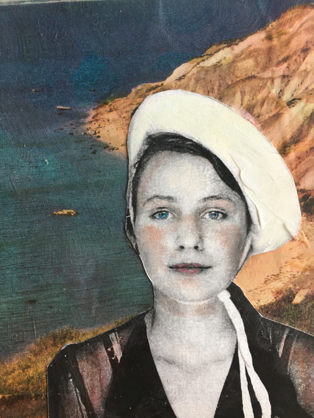 Woman Portrait/ Original Painting / Unique Portrait/on Paper - Etsy