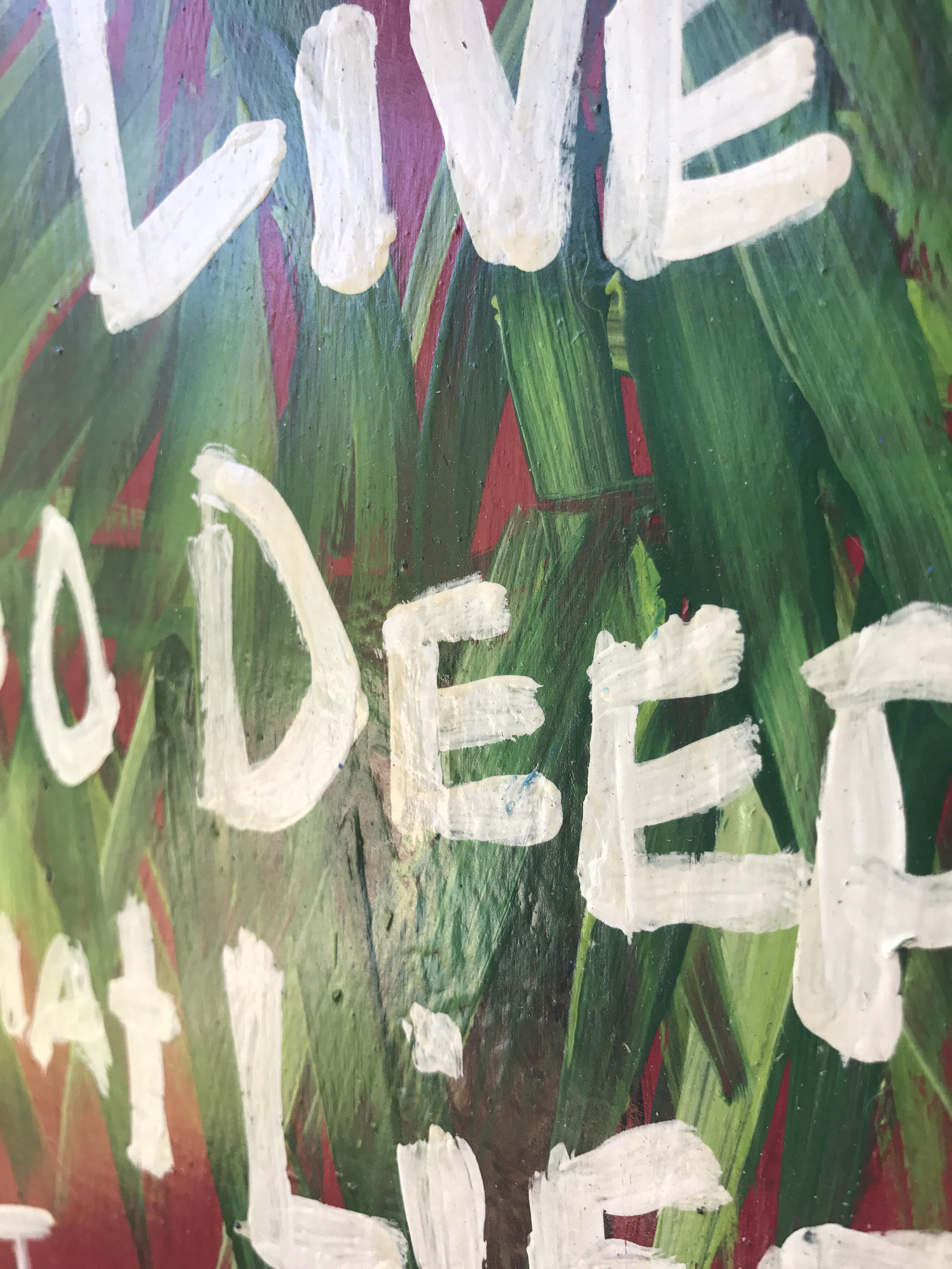 Live so Deep Sign Perfect for Mermaids - Etsy