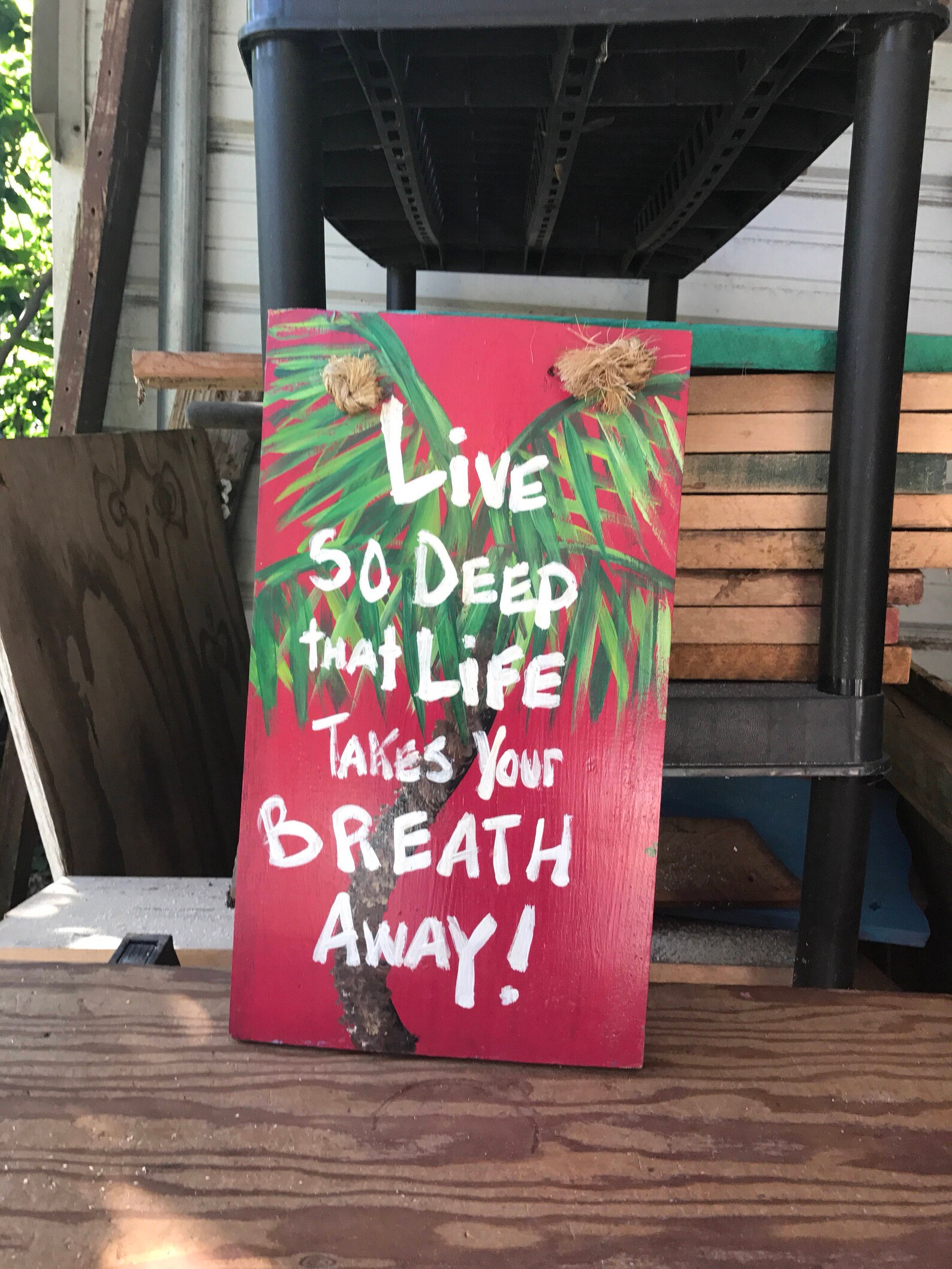 Live so Deep Sign Perfect for Mermaids - Etsy