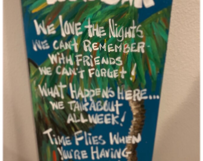 Rhondak Mutiple Funny Saying Tiki Bar Sign Large With Three Sayings - Etsy