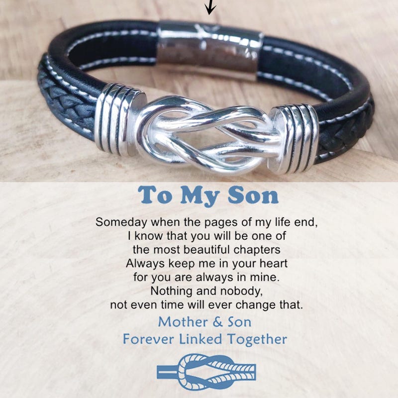 Men Square Knot Bracelet - Etsy UK