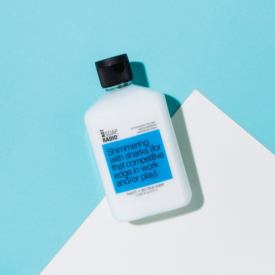 Shimmering With Sharks Beach Ocean Scented Lotion All Natural Lotion ...