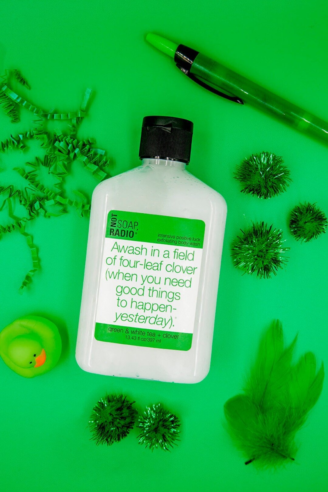 Good Luck Body Scrub Infused With Four Leaf Clovers All - Etsy