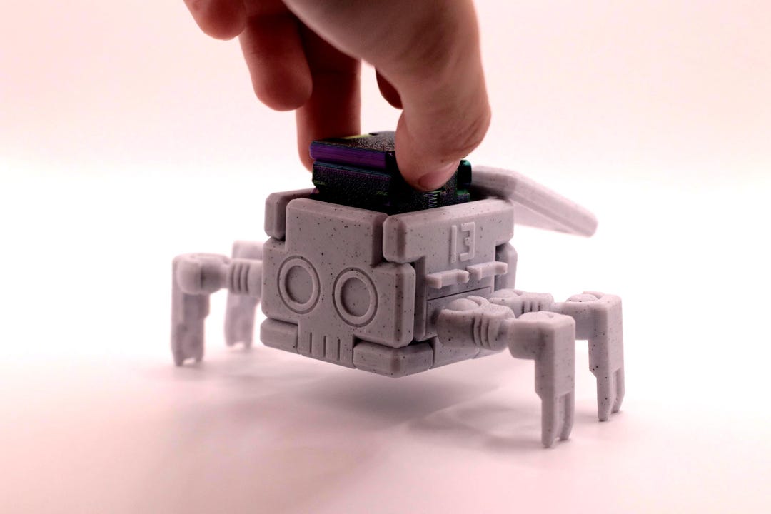 Not so Little Cube Guy Mechanical Gadget Desk Fidget Toy - Etsy