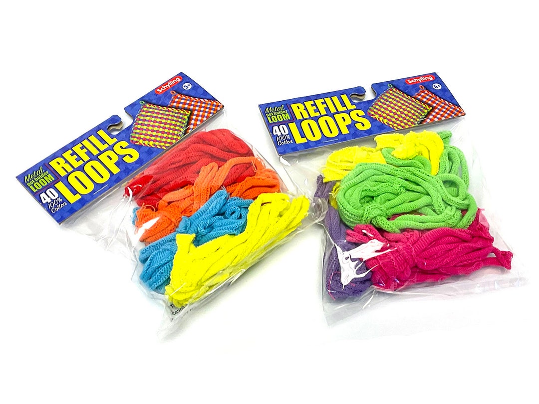 Metal Pot Holder Loom Loops Refill - Etsy