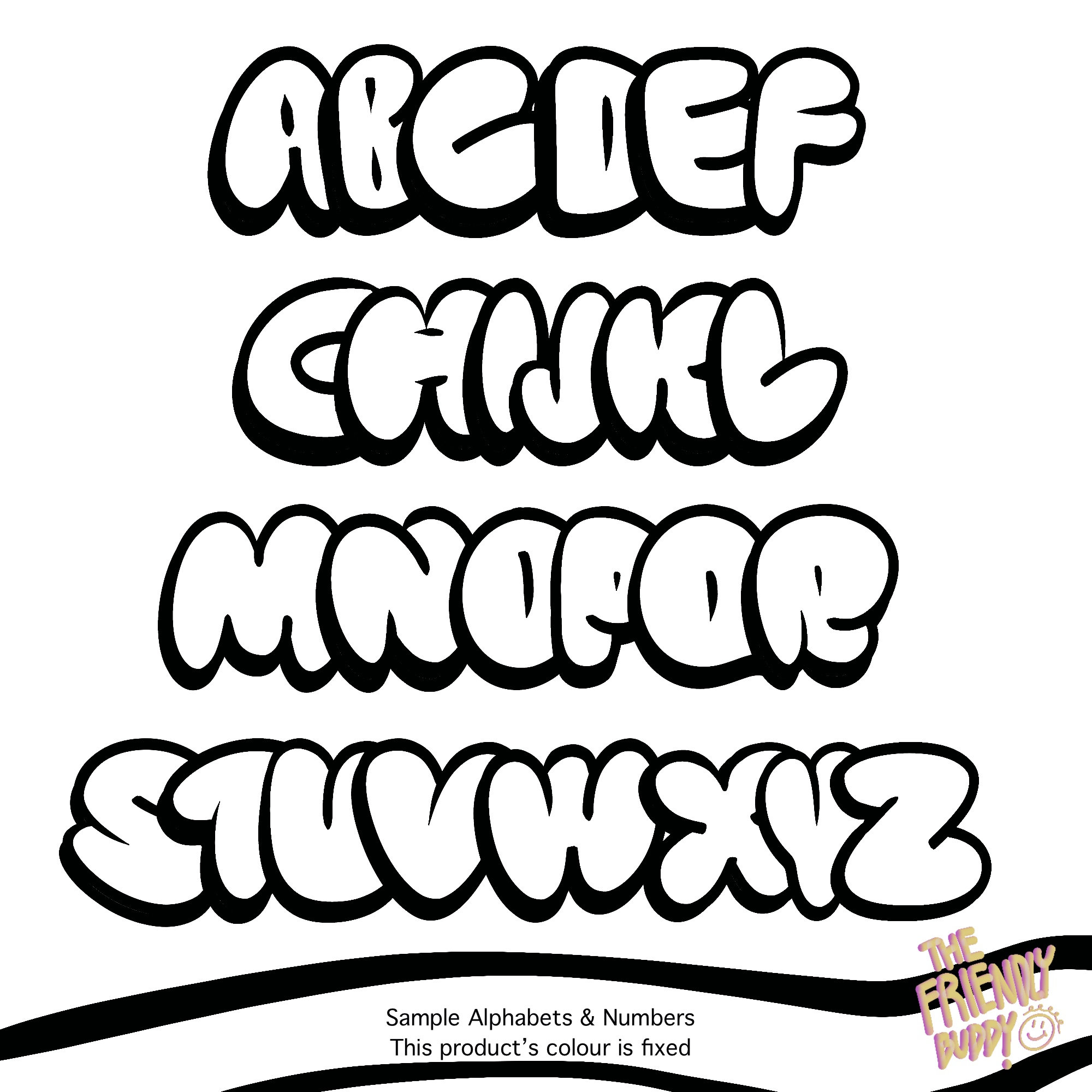 Chubby Hand Drawn Doodle Alphabet PNG, Chubby Letters, Chubby Font ...