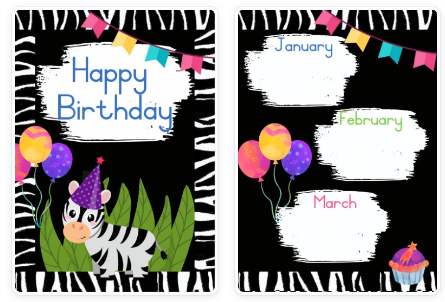 Zebra Classroom Theme Posters - Etsy