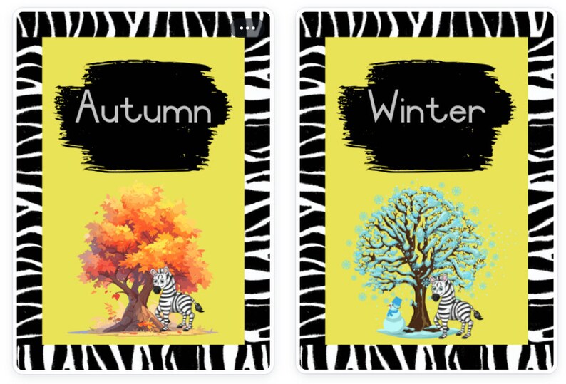 Zebra Classroom Theme Posters - Etsy
