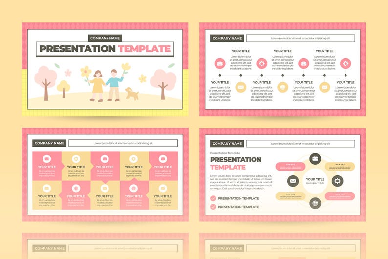 Modern Marketing Presentation Template | Tech Startup, Saas Business ...