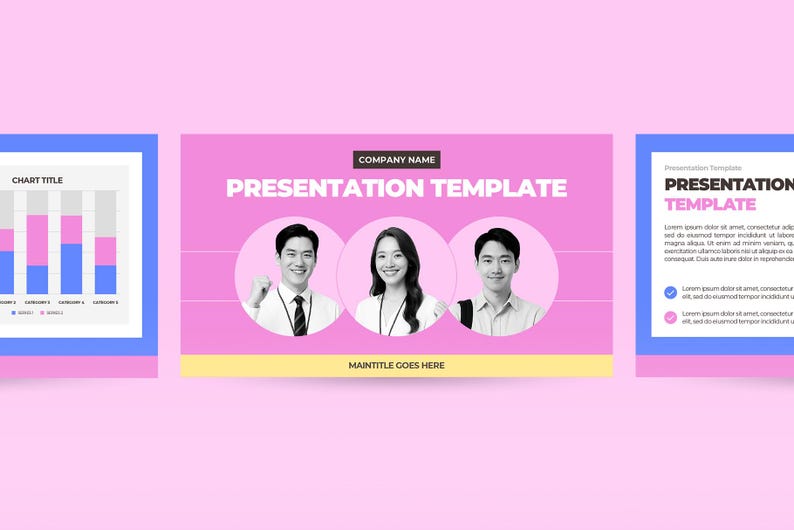 Modern Marketing Presentation Template | Tech Startup, Saas Business ...