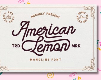 Honey Bee Font, Handwritten Font, Beautiful Font, Script Font, Vintage Font, Calligraphy Font ...