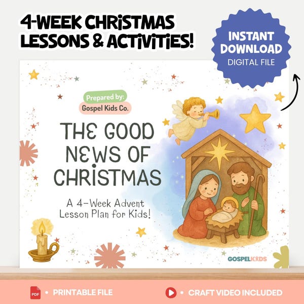 Love Christmas Sunday School Lesson - Etsy
