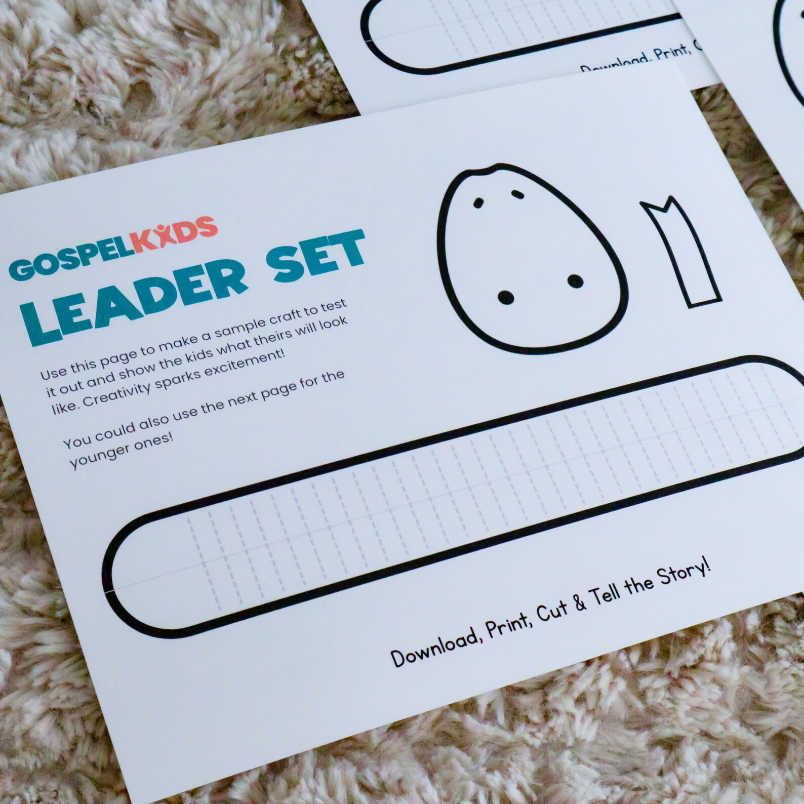 Genesis 3 Snake Craft: Bible Story Printable (PDF) - Etsy