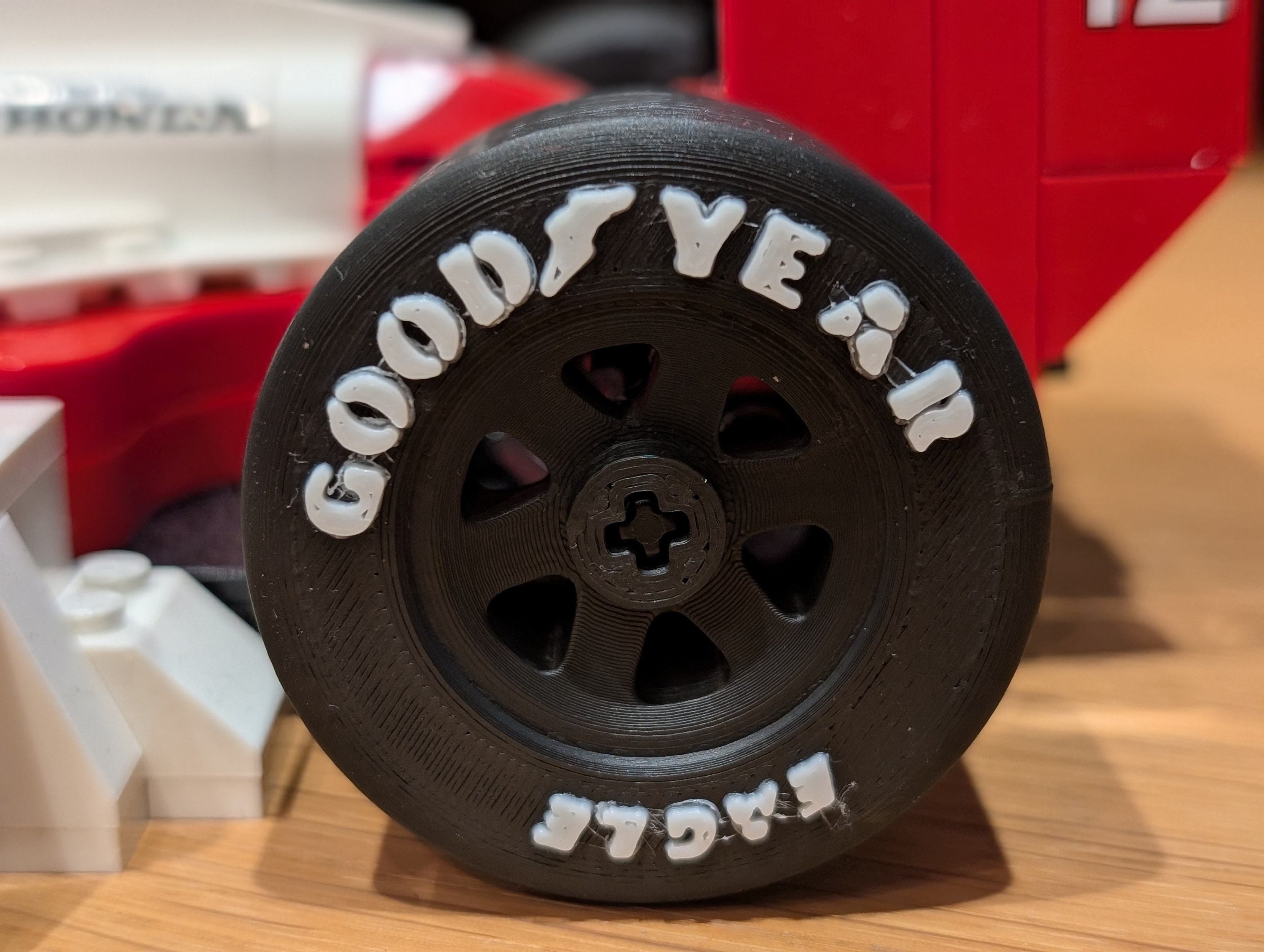 Mclaren & Ayrton Senna Realistic Wheels. You Will Get 1x4 Set 10330 ...