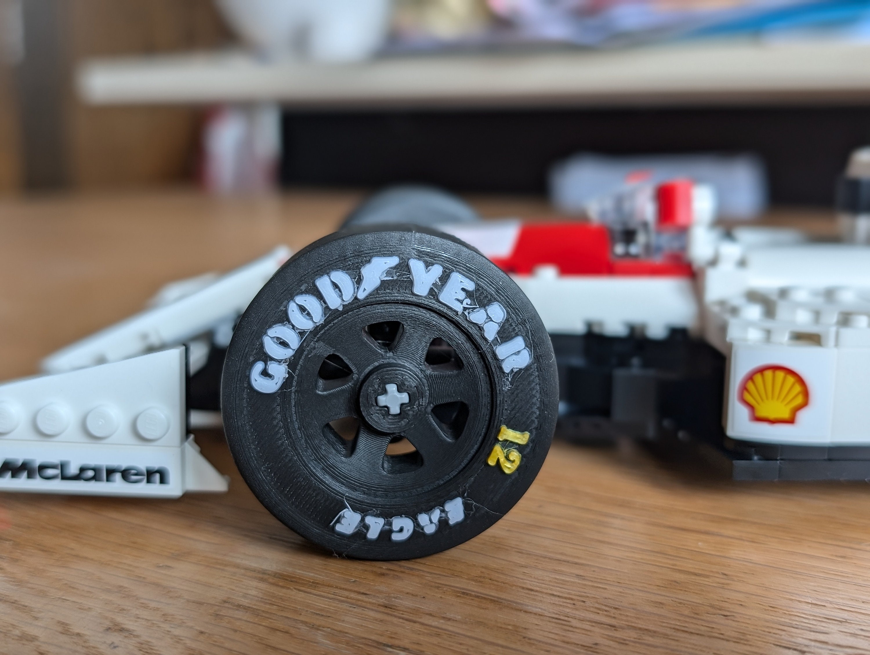 Mclaren & Ayrton Senna Realistic Wheels. You Will Get 1x4 Set 10330 - Etsy