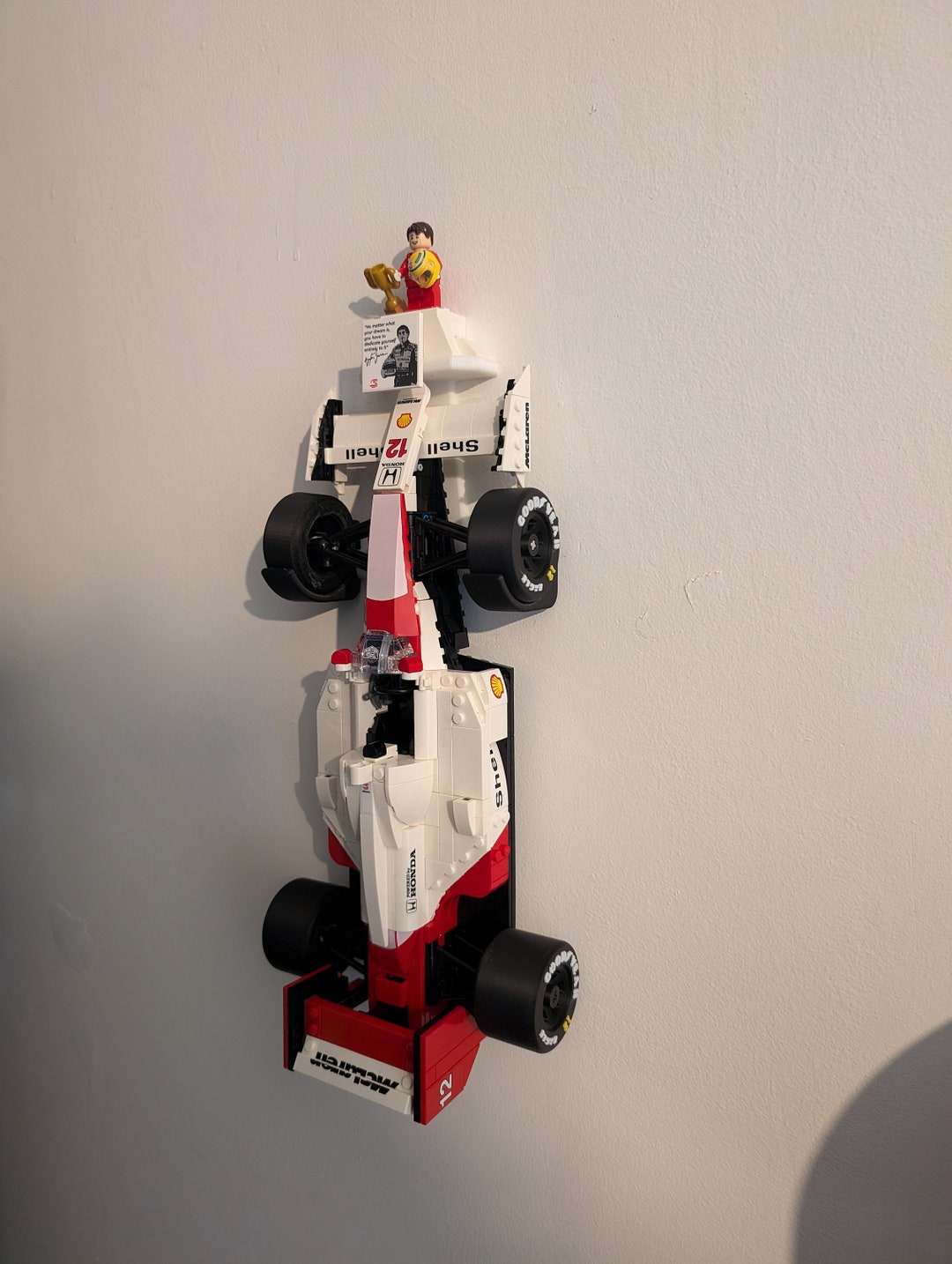 Wall Mount for Mclaren & Ayrton Senna F1 Car. You Will Get 1 Mount Only ...