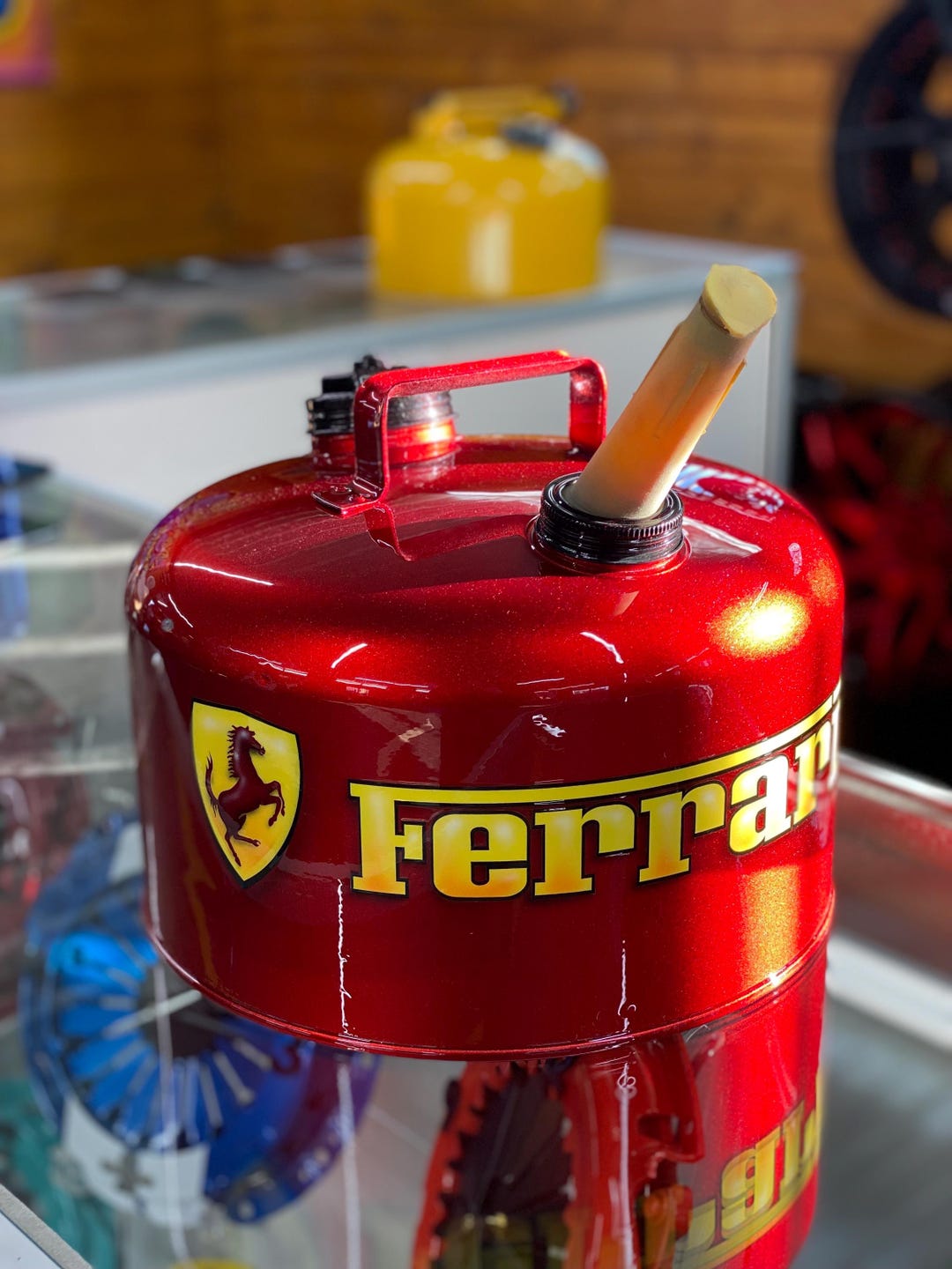 Ferrari Vintage Gas Can - Etsy