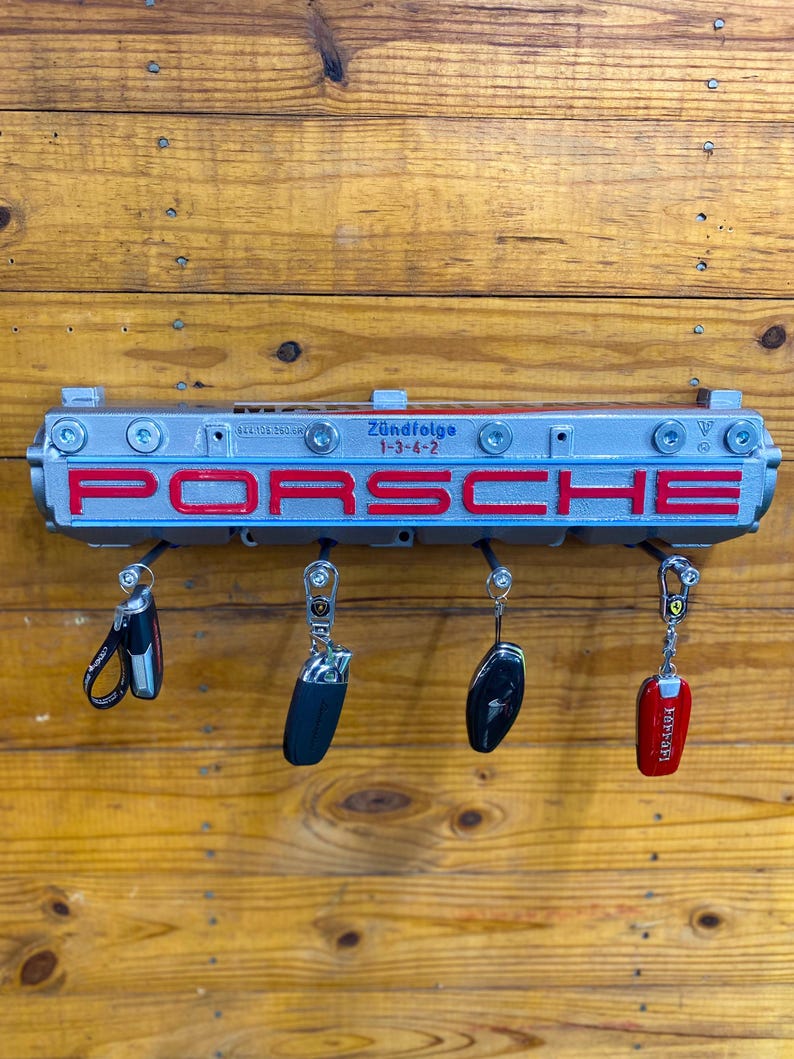 Porsche Martini Racing Key Holder - Etsy
