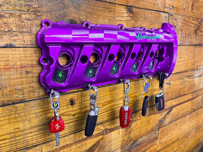 Lamborghini Valve Cover Key Holder - Etsy