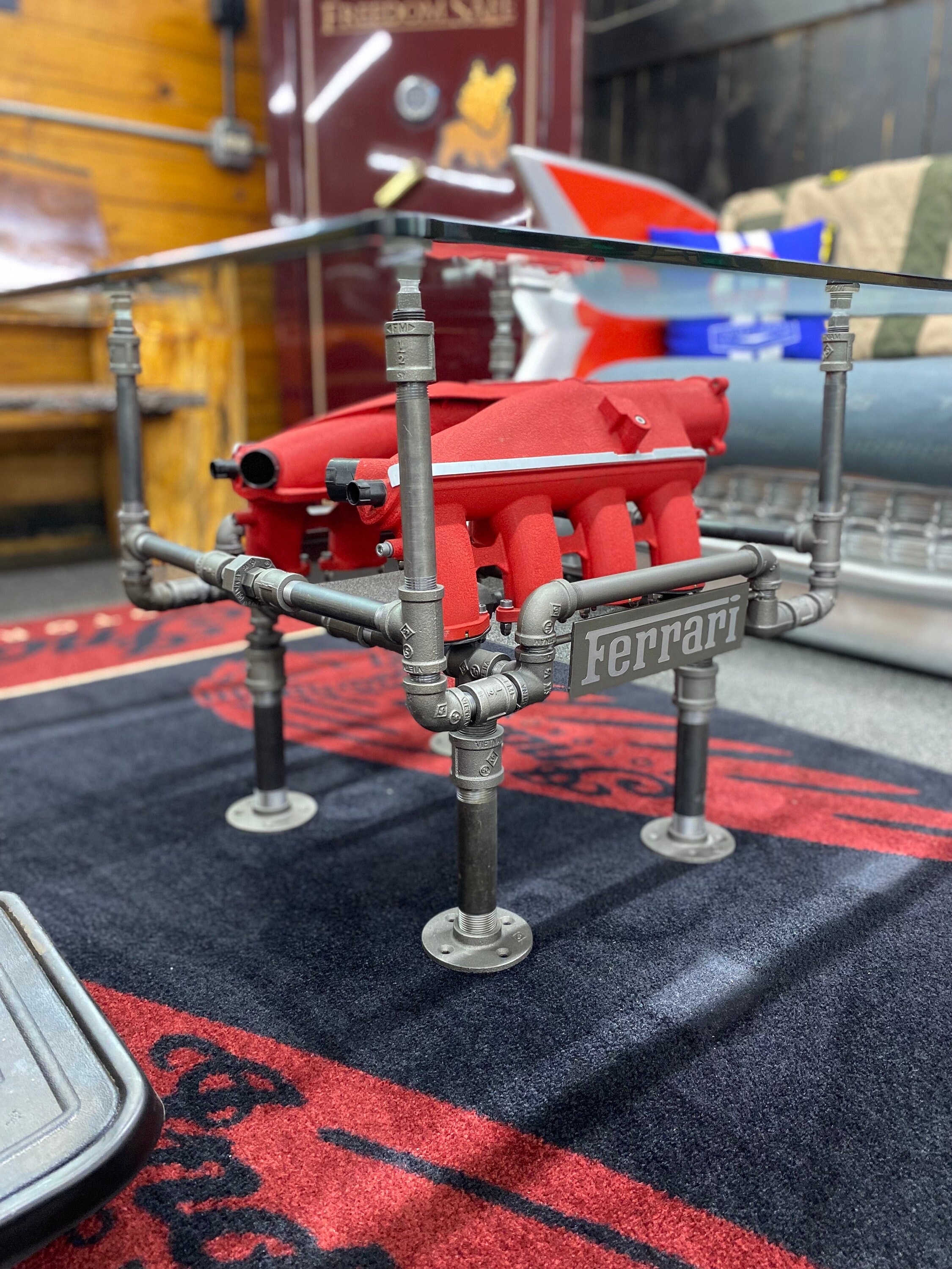 Ferrari California V8 Manifold Table - Etsy