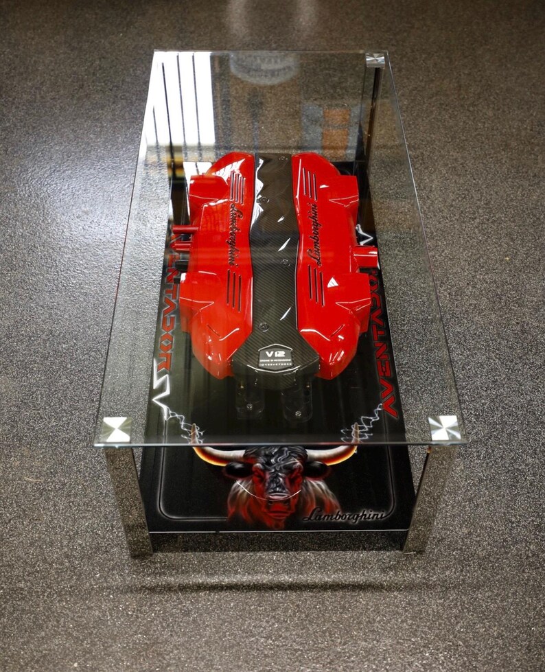 Lamborghini Aventador SV V12 Intake Manifold Table - Etsy