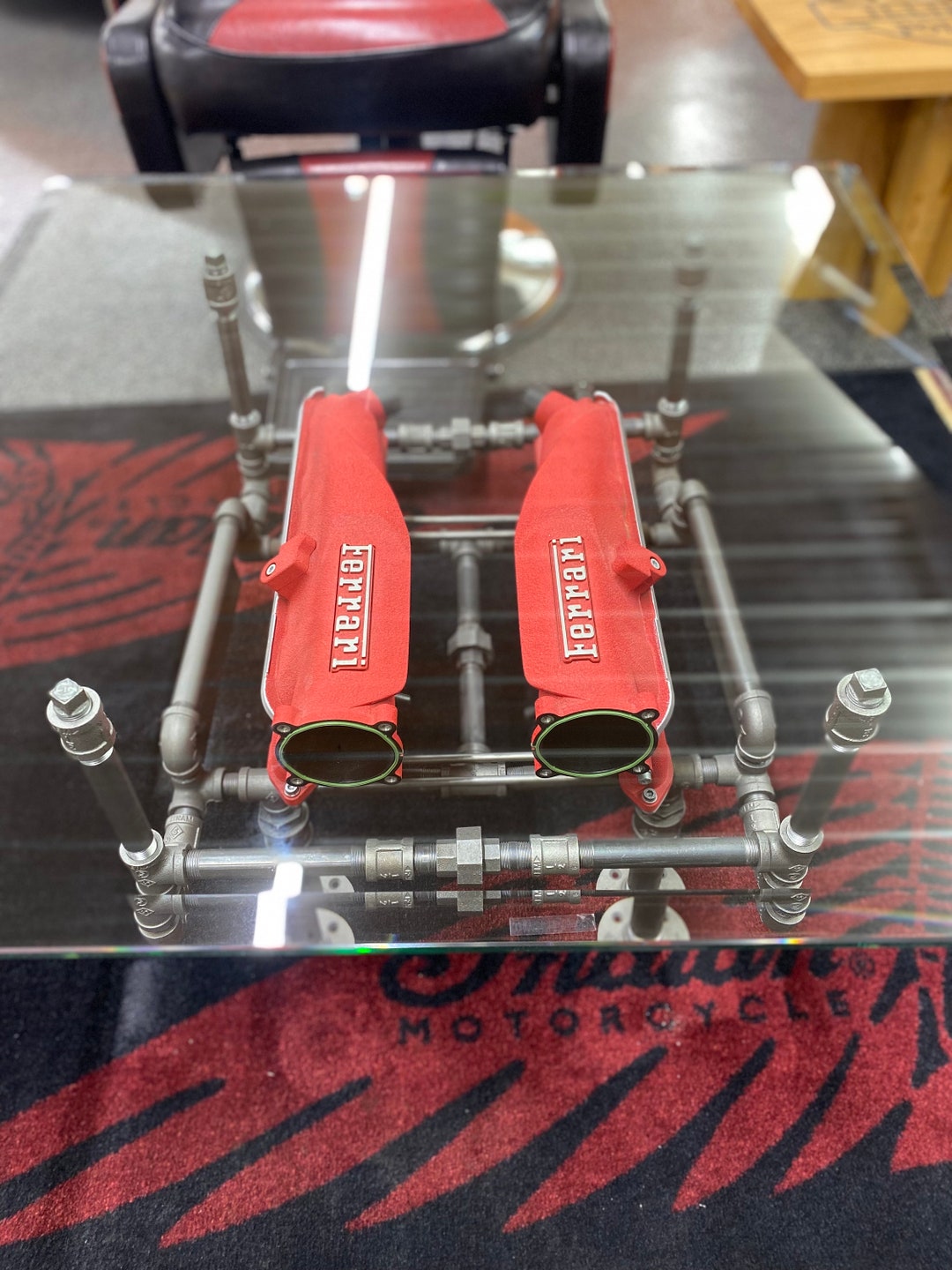 Ferrari California V8 Manifold Table - Etsy
