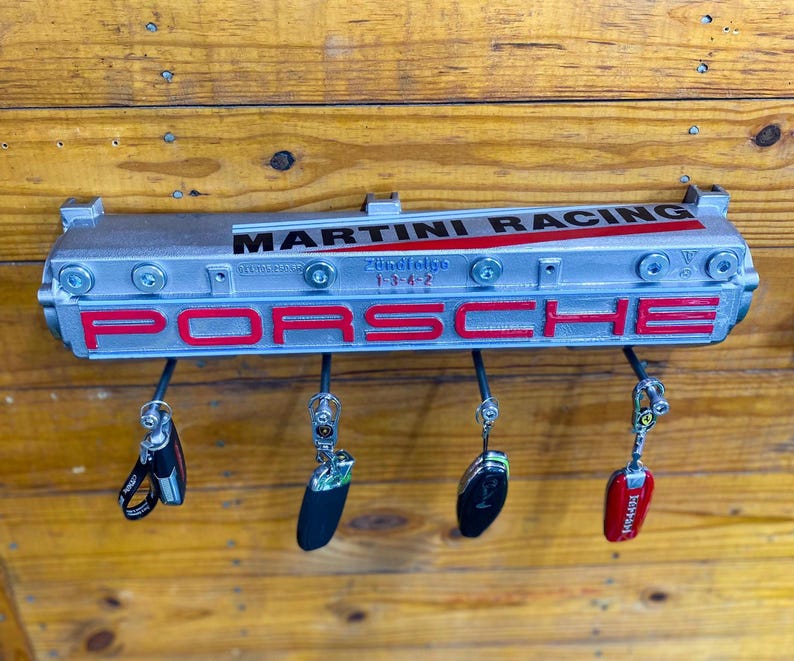Porsche Martini Racing Key Holder - Etsy