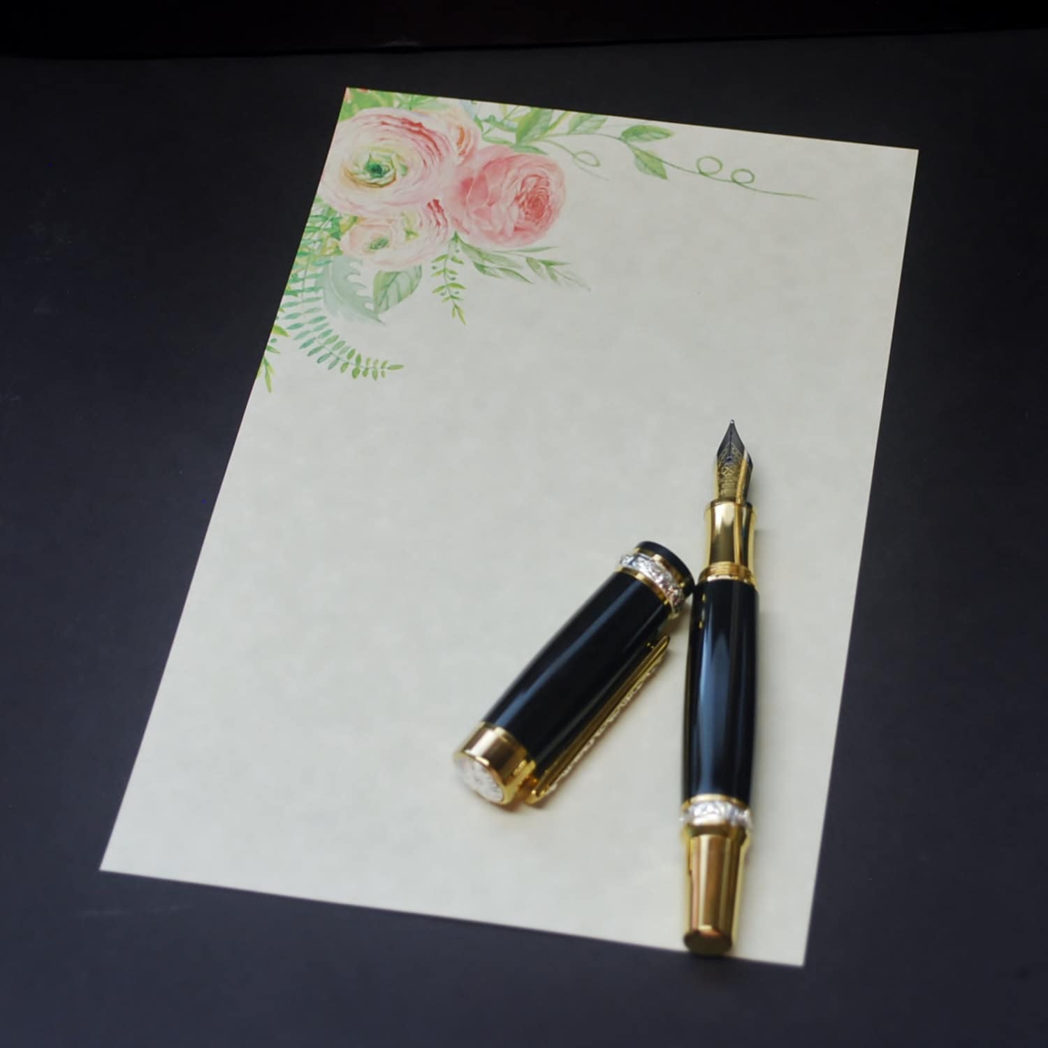 Pink Trio Social Stationery Set Letter Writing Set Pen Pal - Etsy