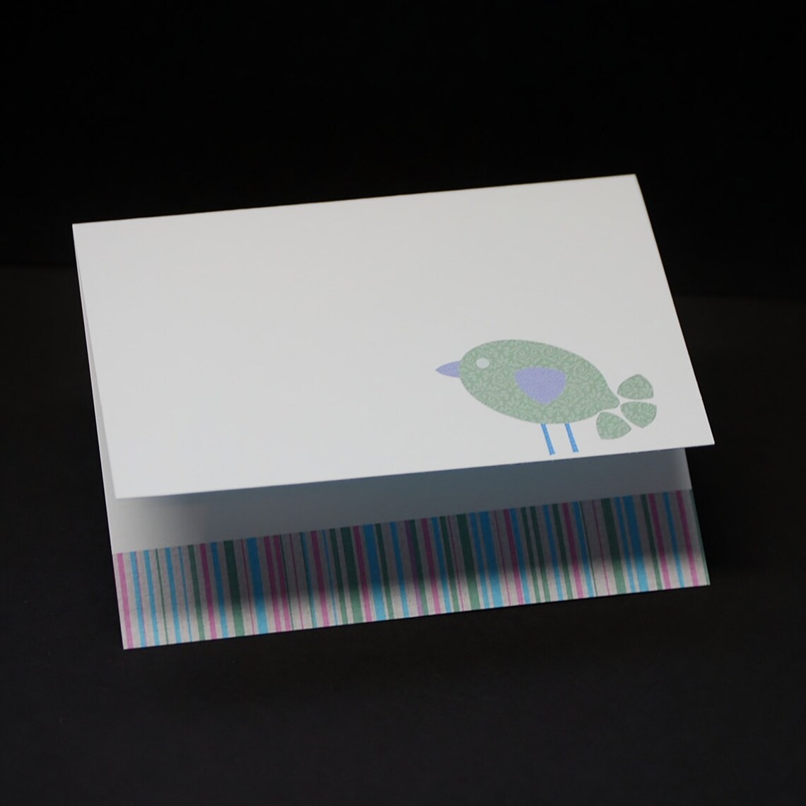 Birdie Blank or Customized Greeting Cards Set of 6 - Etsy