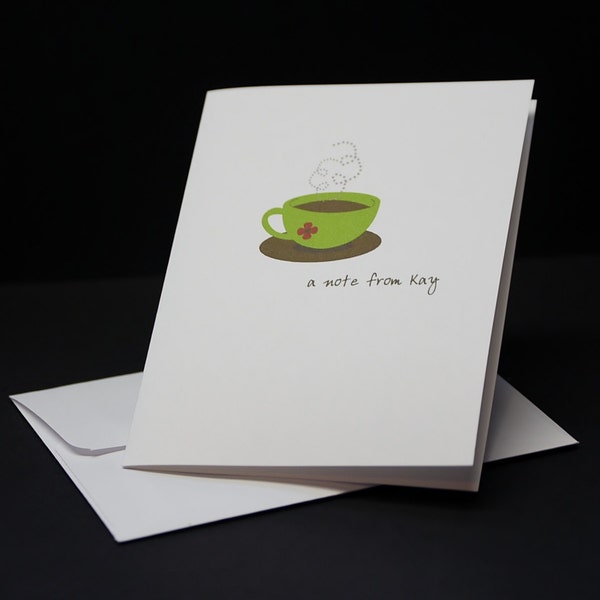 Coffee Note Cards - Etsy